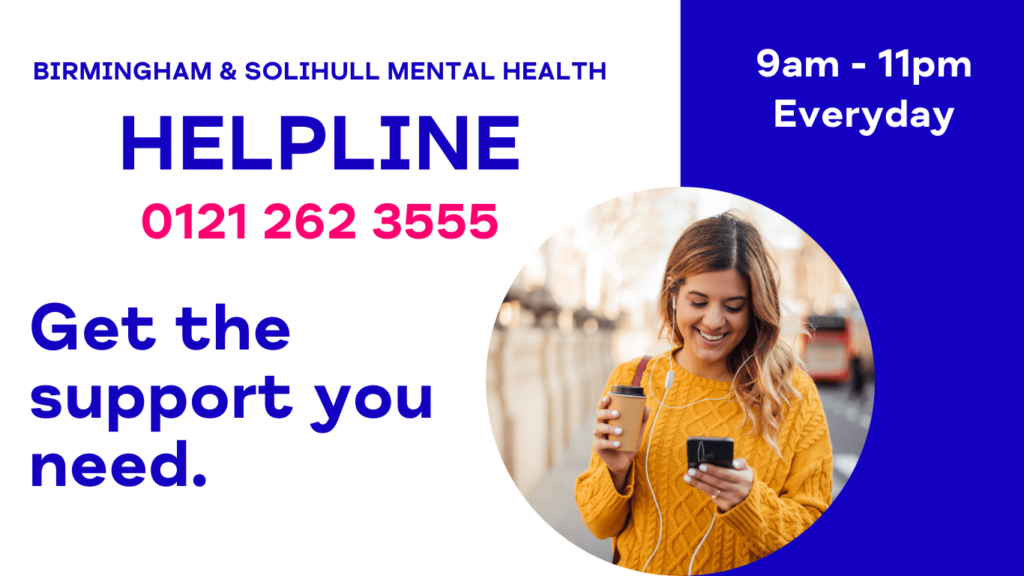 Helpline - Birmingham Mind